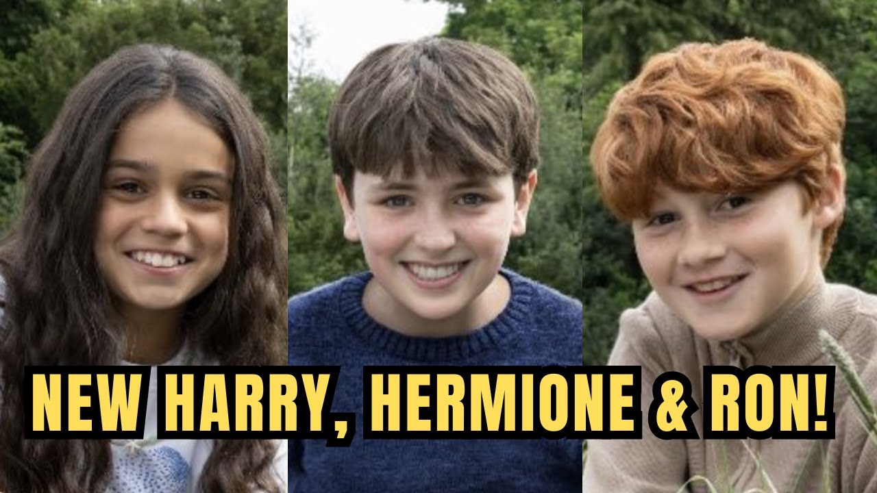 NEW Harry, Hermione & Ron Cast Announced for the Upcoming Harry Potter ...